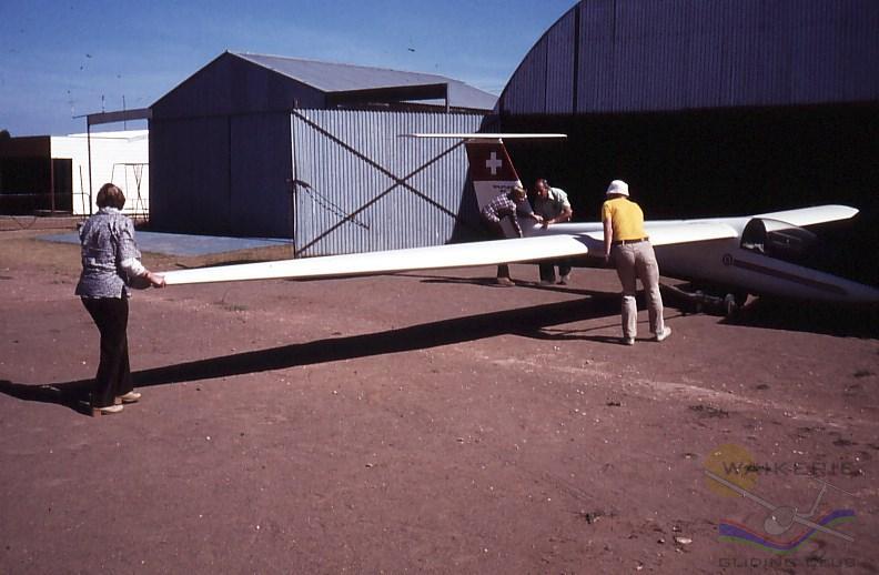 1984 Rodney Van Den Brink Waikerie Gliding Club 5454